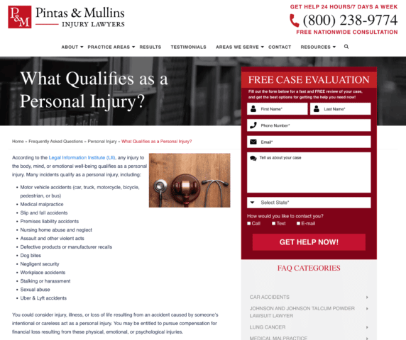 17 Personal Injury Blog Topics & Ideas That Will Drive Leads