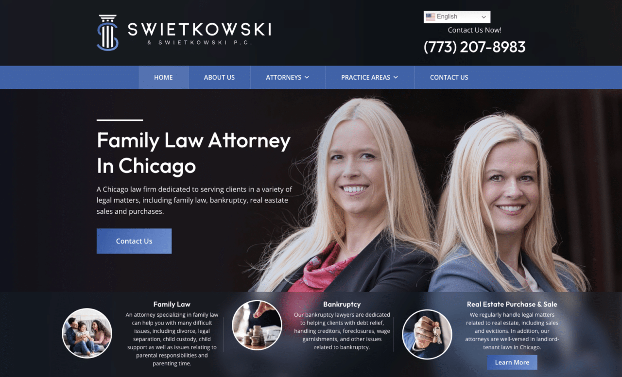 Family Lawyer Web Design: 20 Best Family Attorney Websites