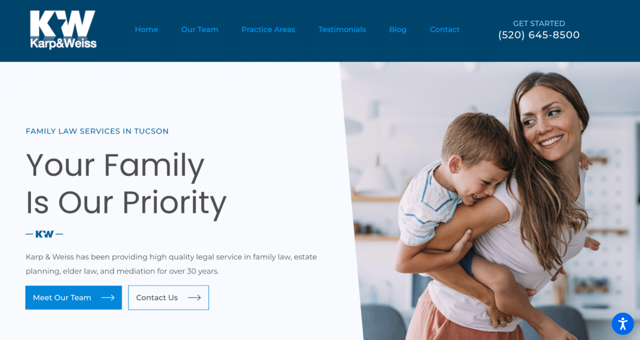 Family Lawyer Web Design: 20 Best Family Attorney Websites