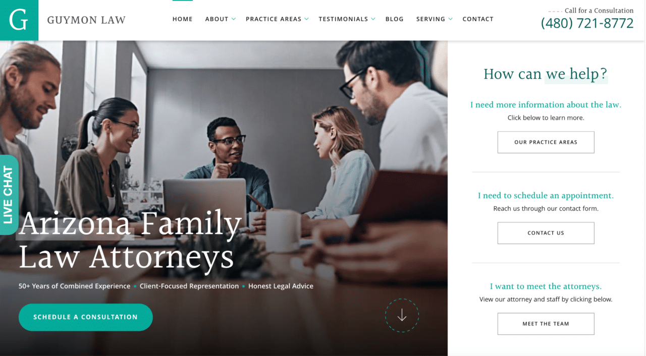 Family Lawyer Web Design: 20 Best Family Attorney Websites