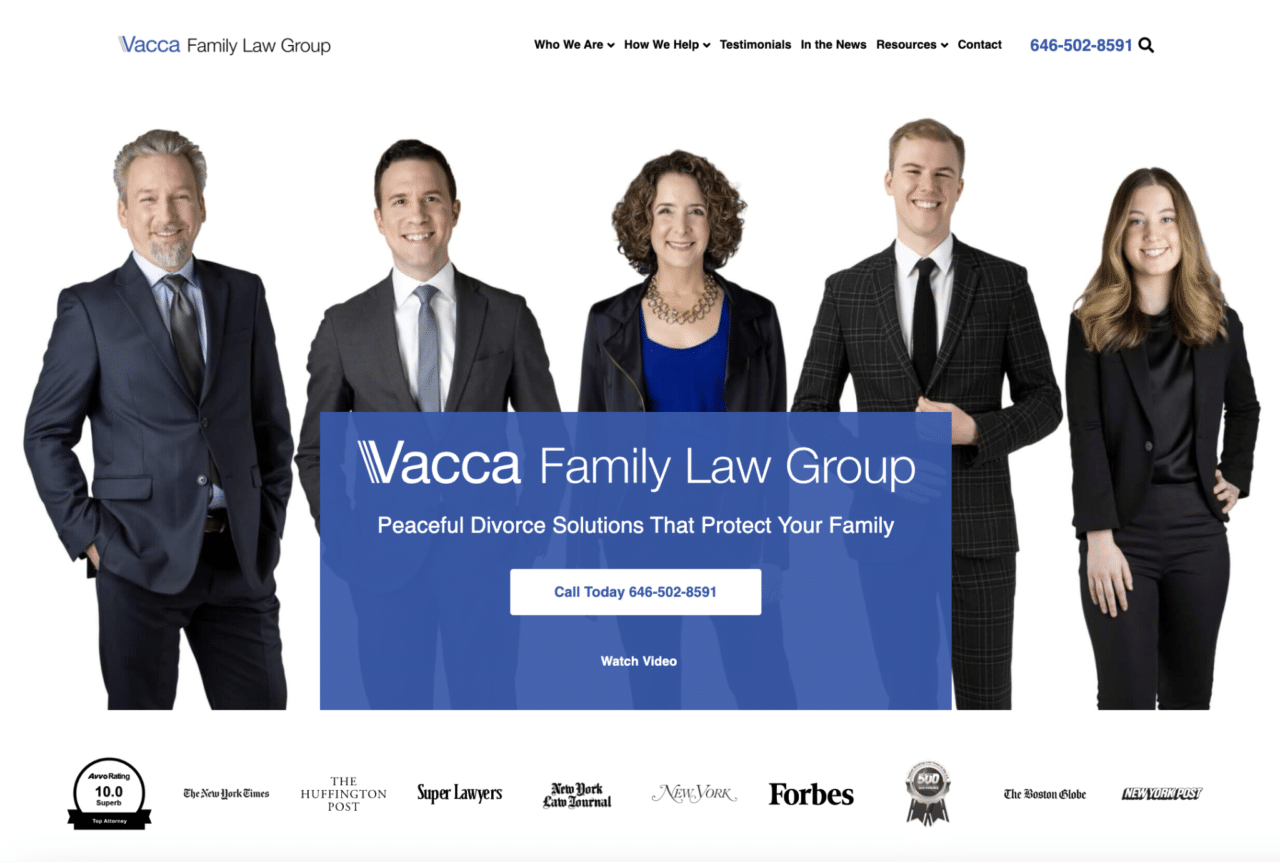 Family Lawyer Web Design: 20 Best Family Attorney Websites