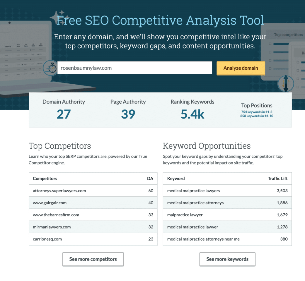 50 Personal Injury Keywords for SEO and PPC - On The Map Marketing