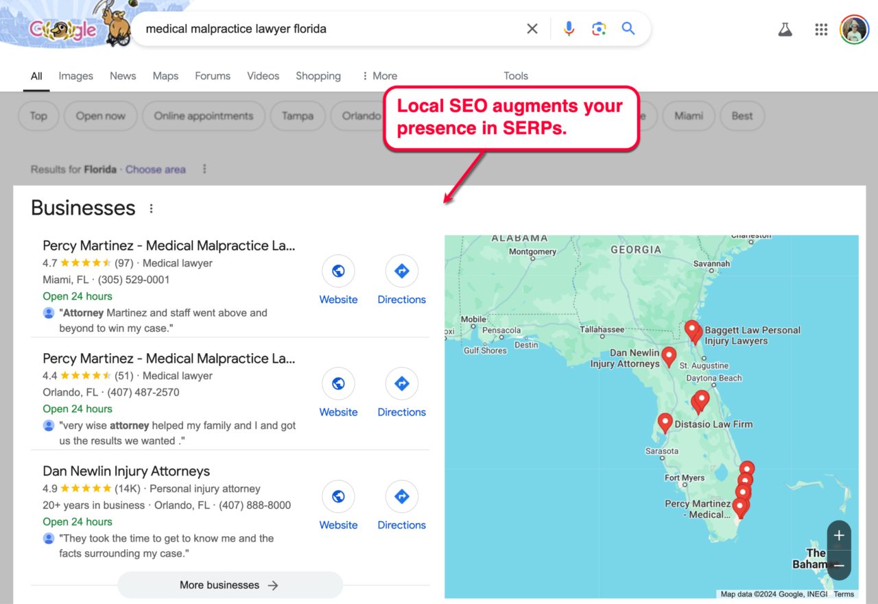 SEO for Mass Tort Lawyers - On The Map Marketing