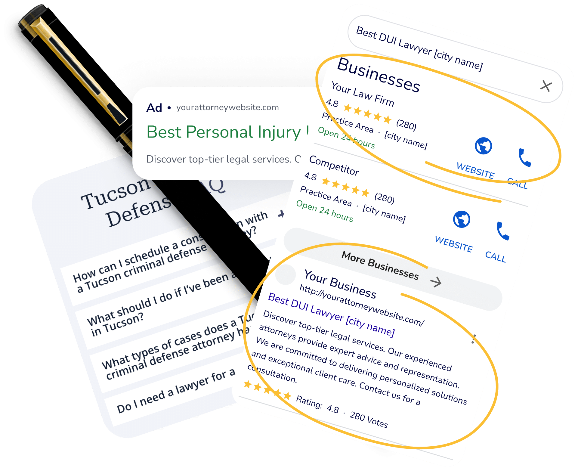 Legal Content Writing Services - On The Map Marketing